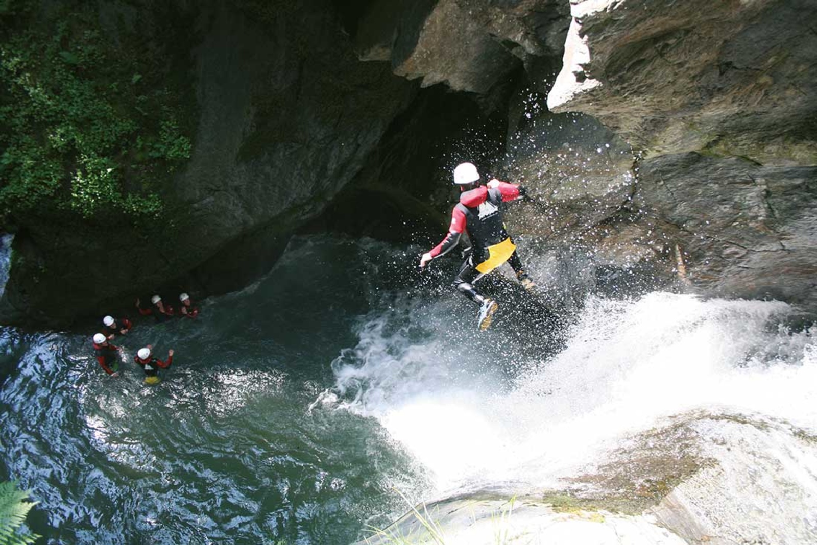Rafting and canyoning